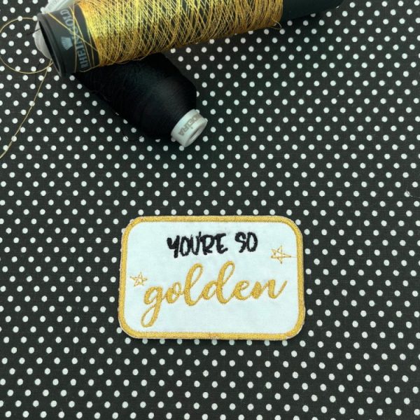 You're so Golden - Emblemas Académicos